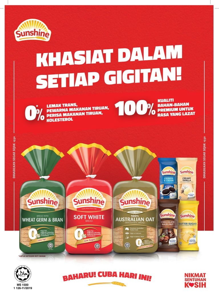 (SEMASA) Sunshine Bread tawar roti berkhasiat dan sihat, dilancarkan ...
